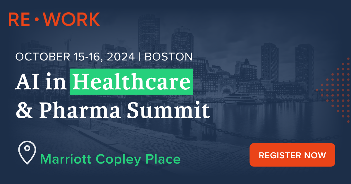 Download Brochure | AI in Healthcare & Pharma Summit 2024 | RE•WORK